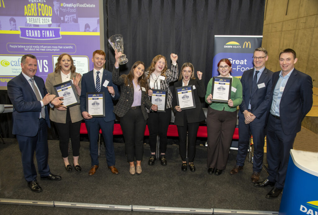 SETU wins 9th Great Agri-Food Debate - Dunbia